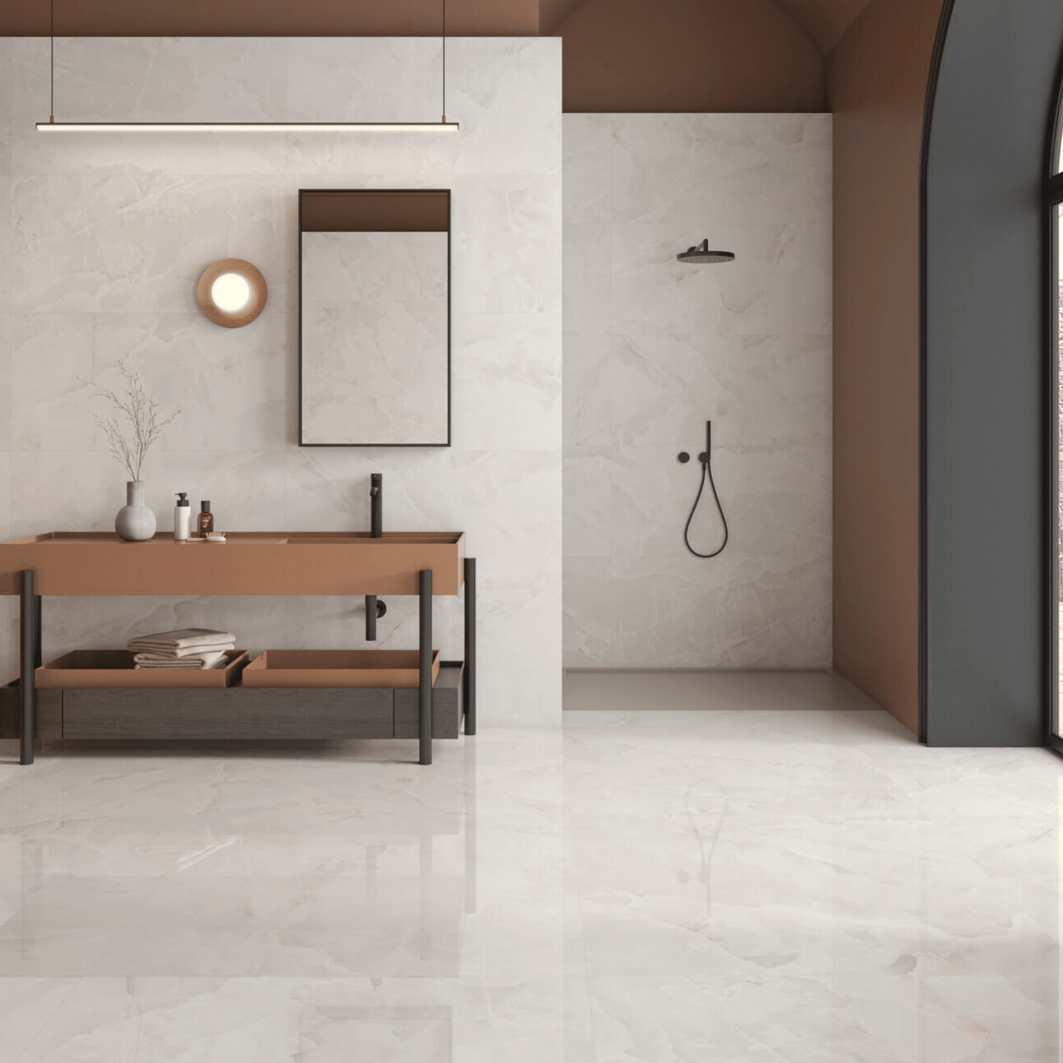 Ivory Tiles | Elegant Ivory Wall & Floor Tile Design Elliren – Elliren ...