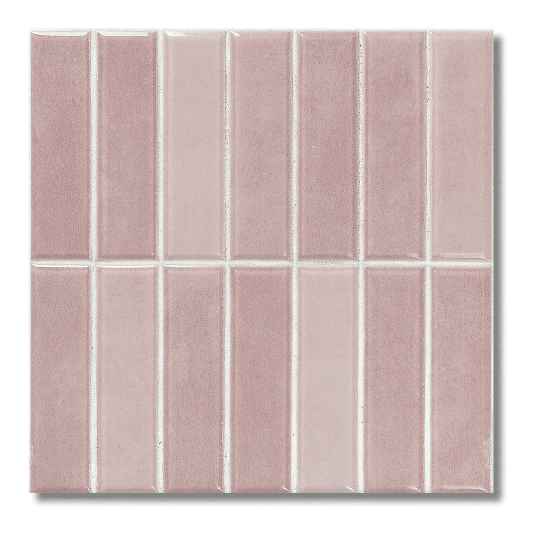 Inzaro Muddey Rose Tiles | Versatile Pink Ceramic Tile